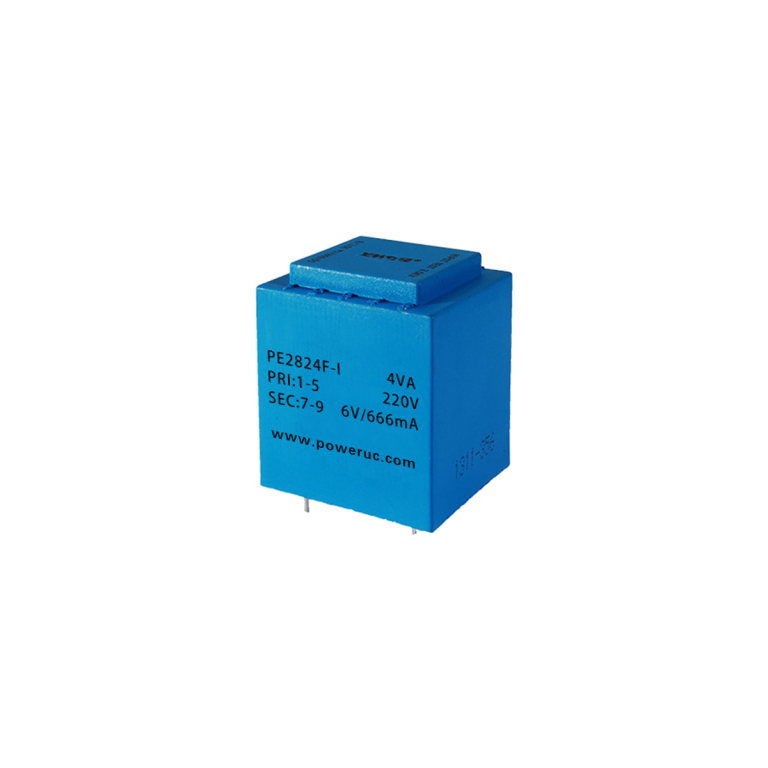 PCB transformer, safety isolating transformer PE2824F-I 4VA YHDC